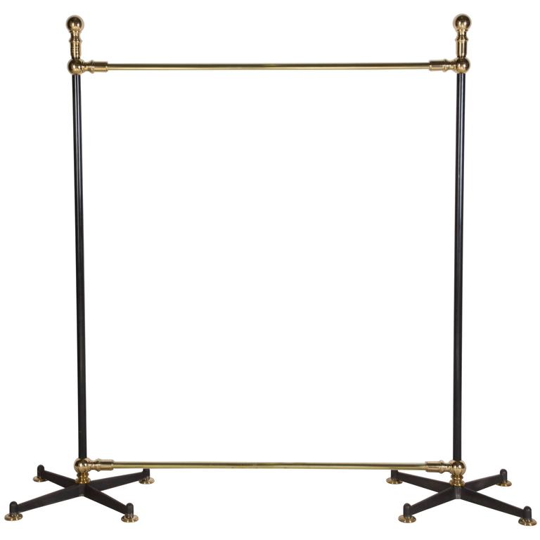 Vintage Style Freestanding Clothes Rail For Sale at 1stDibs
