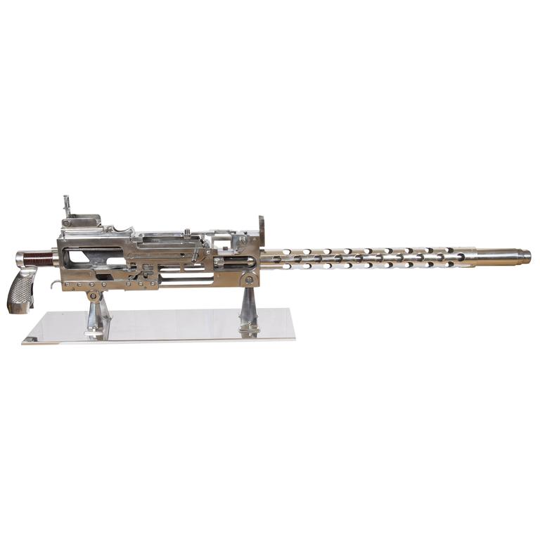 Double Life-Size Training Model of a Browning M1919 .30 Caliber Machine Gun at 1stDibs