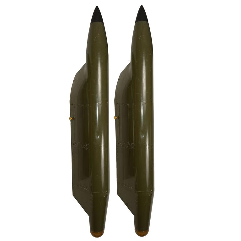 Wall-Mounted Aircraft Chaff Housings For Sale at 1stdibs