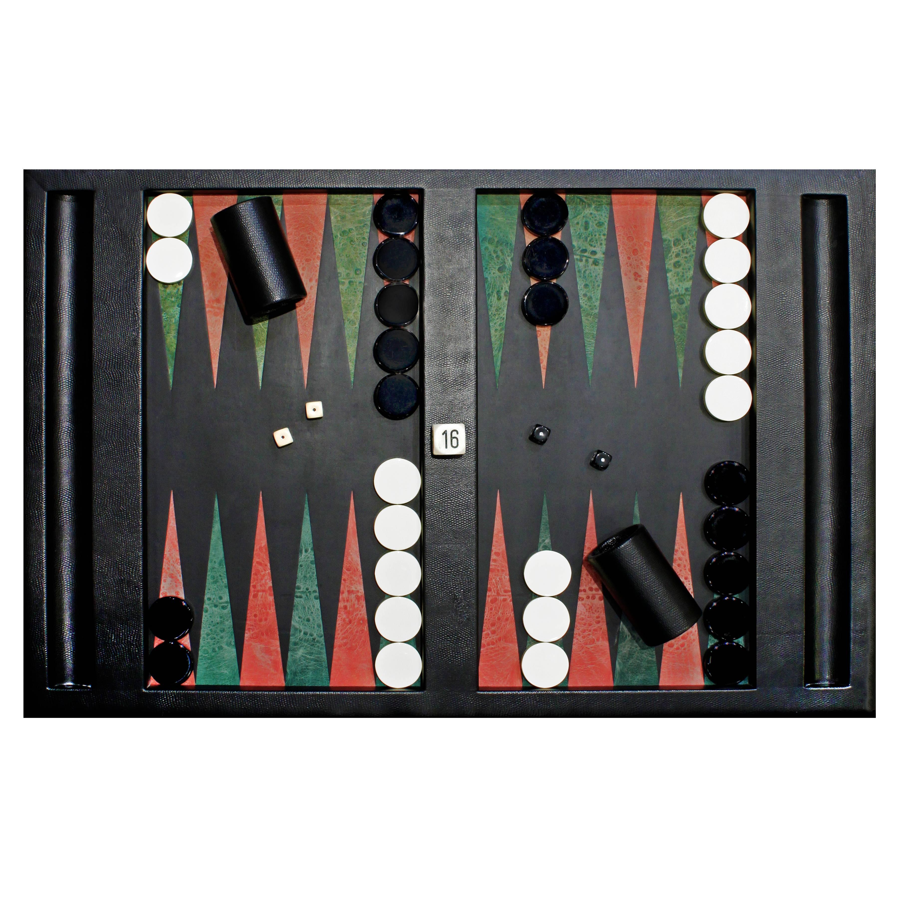 Karl Springer Backgammon Board, 1992 at 1stDibs