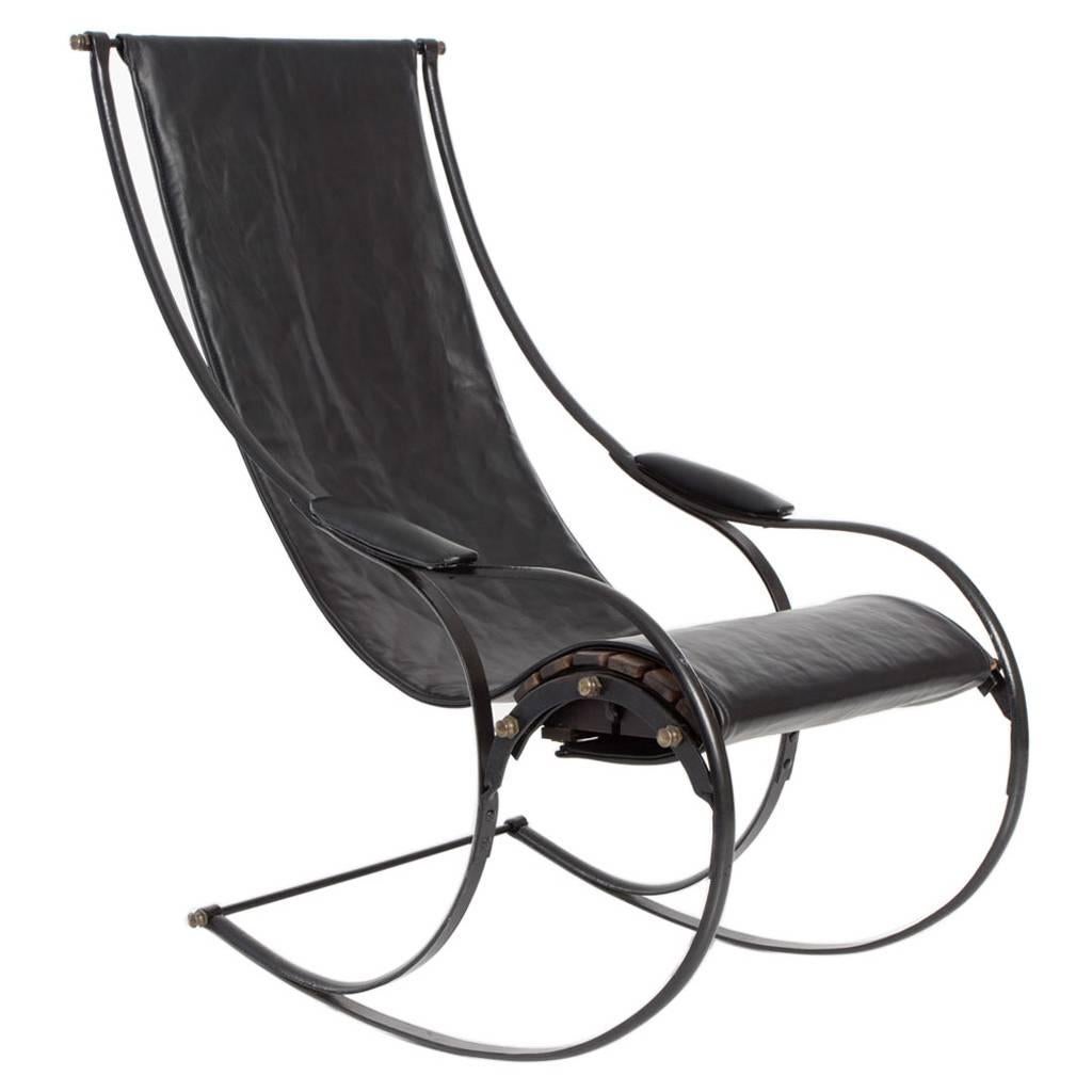 R.W. Winfield and Co. Steel Rocking Chair at 1stDibs | r w winfield ...