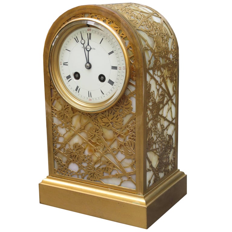 Fine Tiffany Studios Art Nouveau Clock at 1stDibs | art nouveau clocks ...