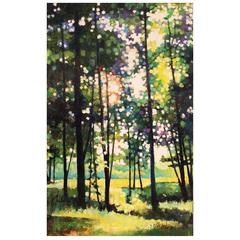 Original Oil and Oil Pastel Painting, Landscape by Kevin Conklin "Poet ...