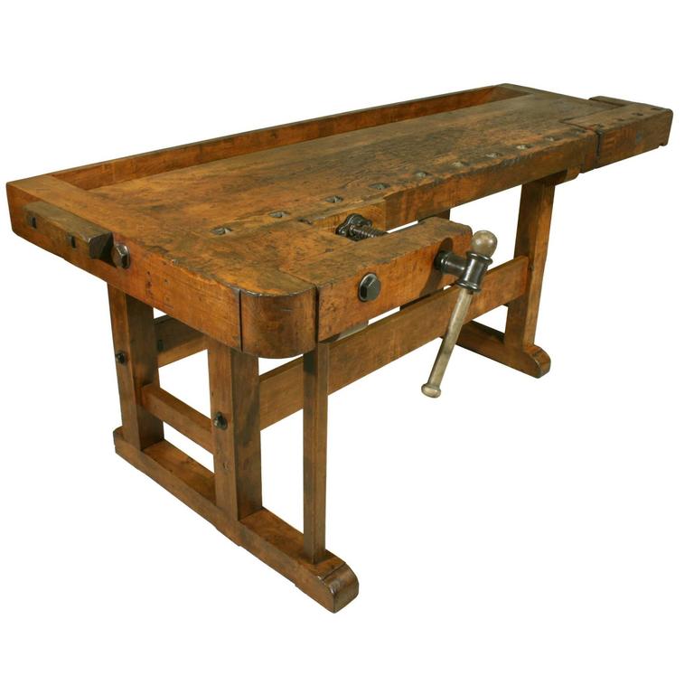Carpenters Work Bench at 1stDibs