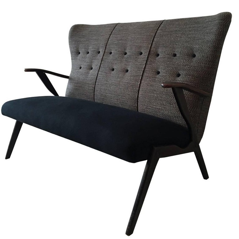 Small Three-Seat Sofa, Ercol Style, 1950s For Sale at 1stDibs