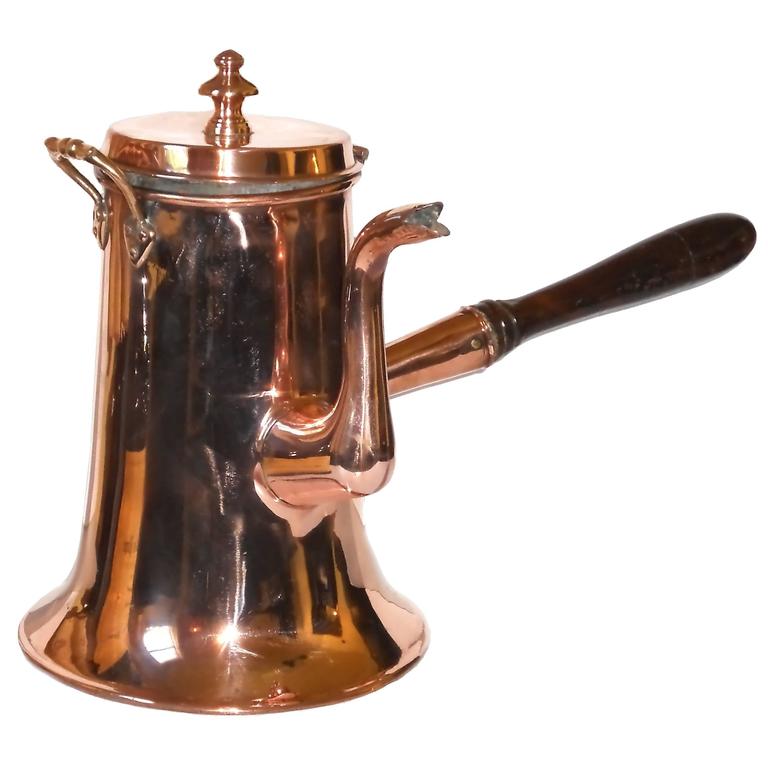 Massive Copper Coffee Pot For Sale at 1stDibs