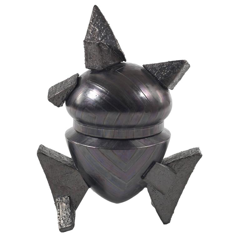 Large Modernist Jerry Rothman Ceramic Ritual Vessel, circa 1980-1981 at ...
