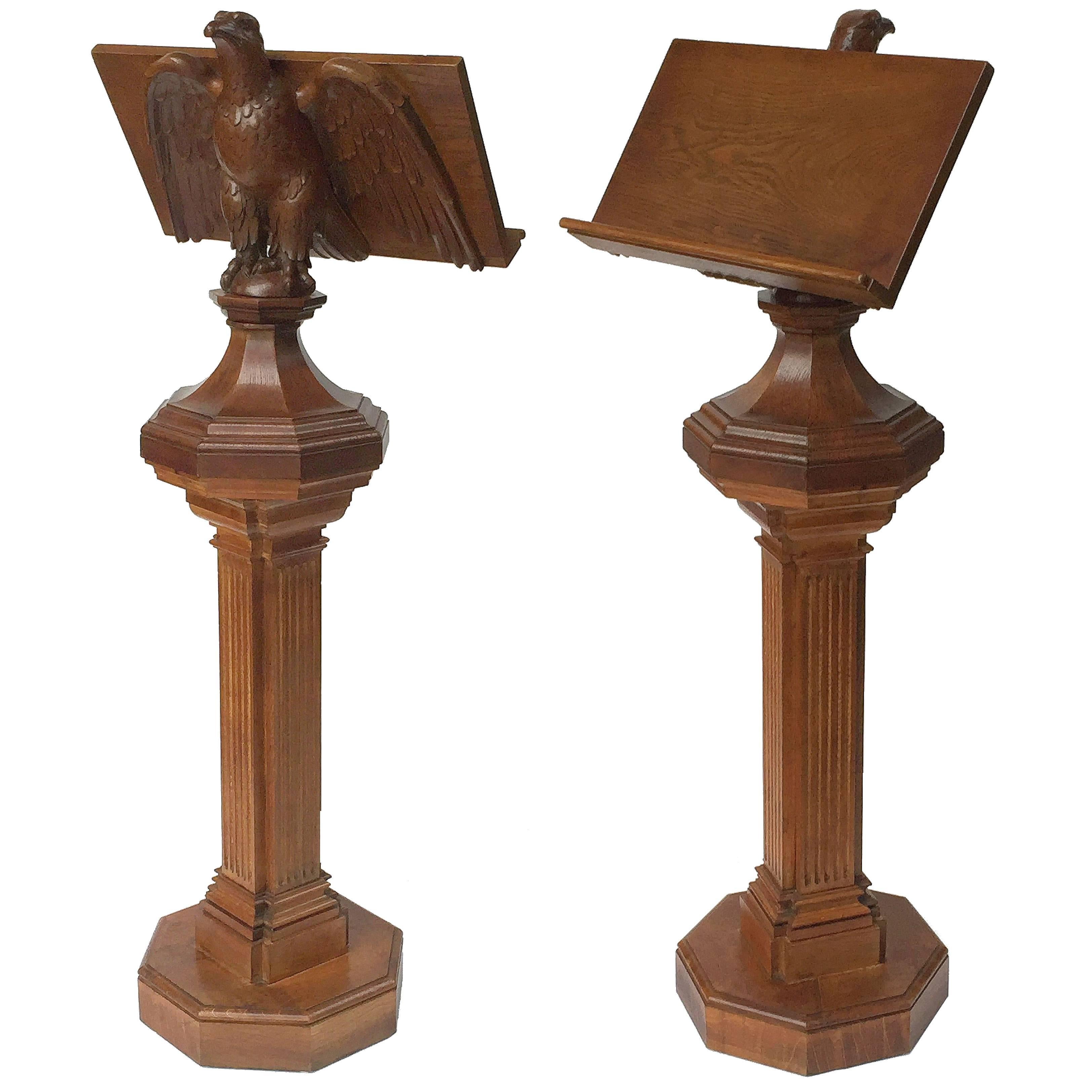 Large English Ecclesiastical Standing Eagle Lectern at 1stDibs | brass ...