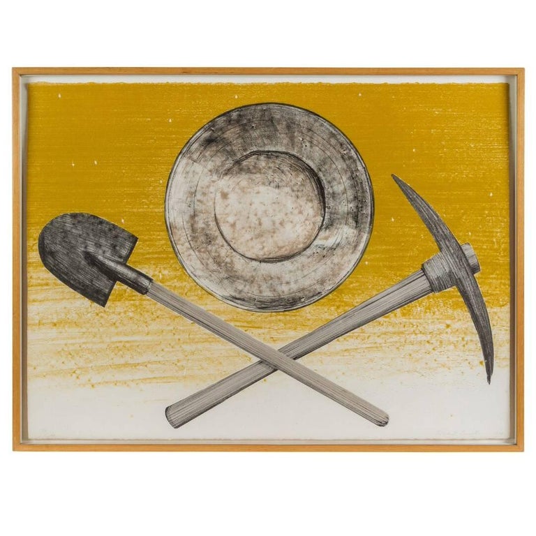 1980, Ed Ruscha, Color Lithograph For Sale at 1stDibs