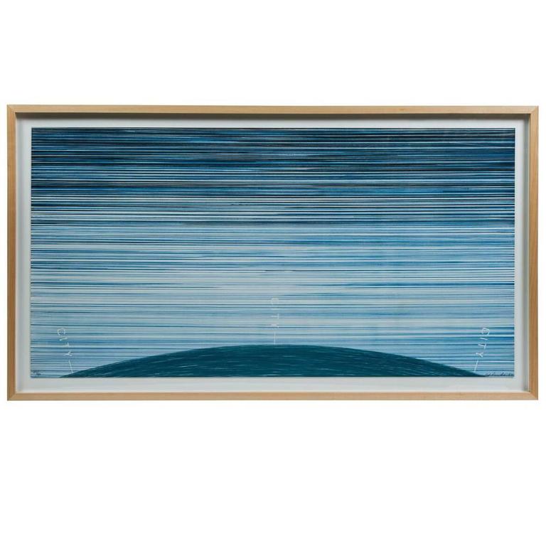 Signed and Numbered, 1982, Ed Ruscha Lithograph For Sale at 1stDibs