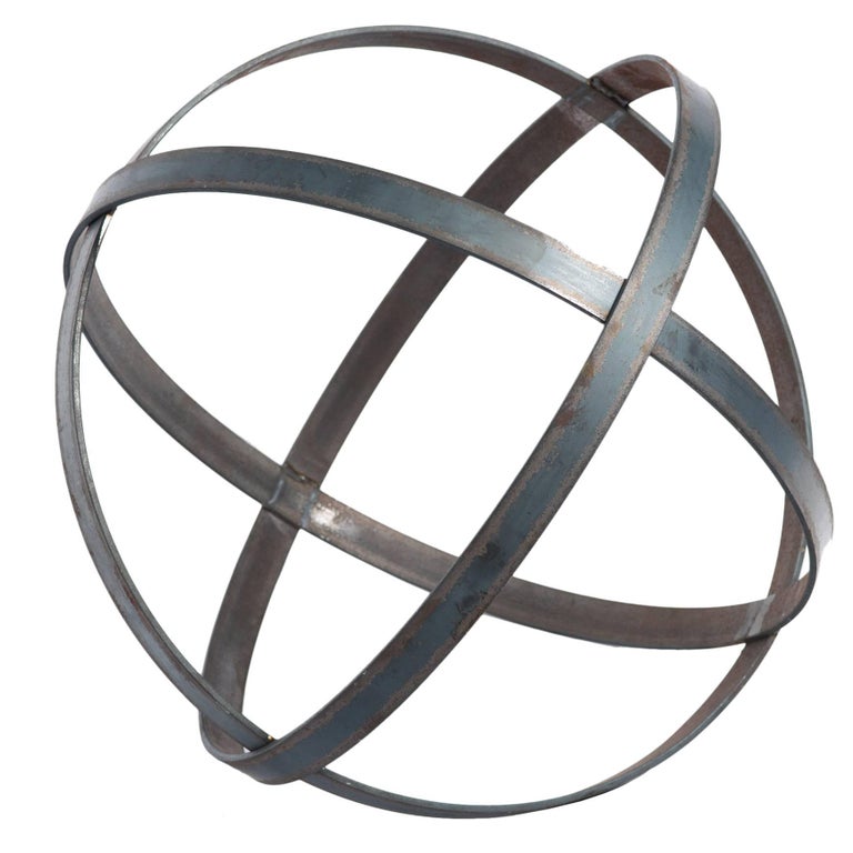 Metal Orb at 1stDibs