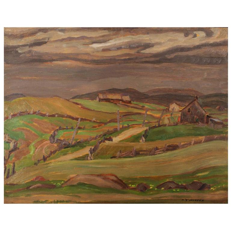 A.Y. Jackson Painting at 1stDibs