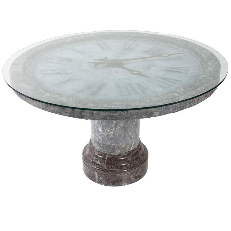 Clockface Table at 1stDibs