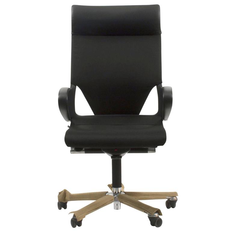 Black Fabric Modus 284/7 Swivel Office Task Chair for Wilkhahn, Germany ...