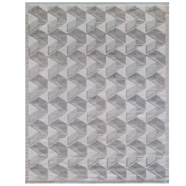 Swedish Flat-Weave Rug For Sale at 1stDibs