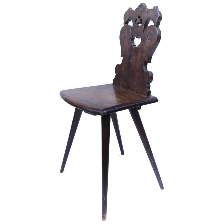 19th Century Alpine Stabelle Chairs, Switzerland at 1stDibs
