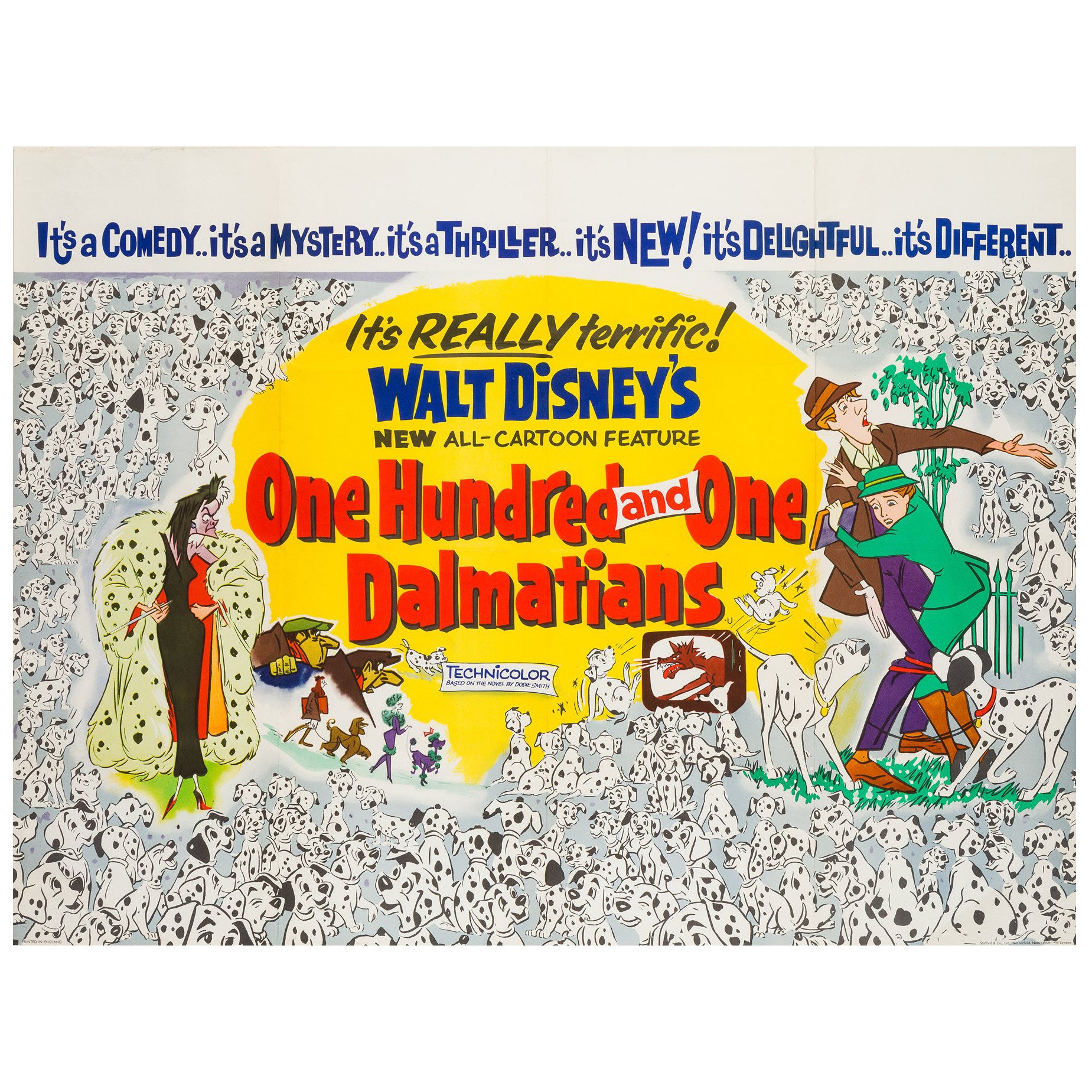 101 Dalmatians Movie Poster