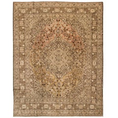 Antique Tabriz Rug For Sale at 1stDibs