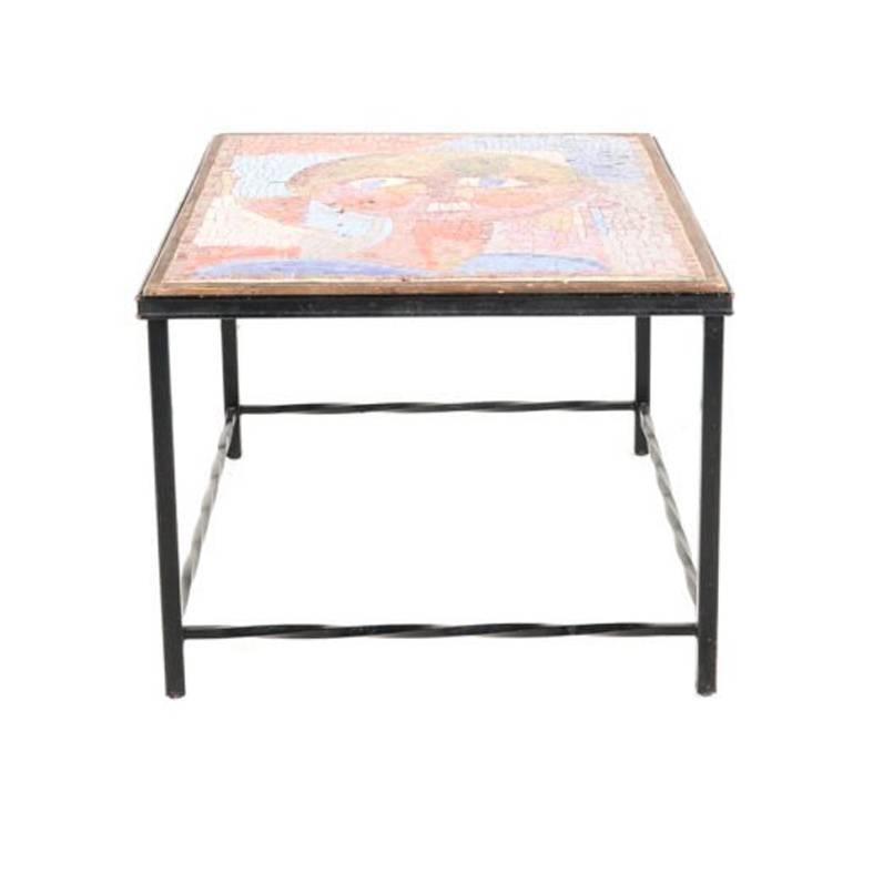 Vintage Gaudi-Style Mosaic Coffee Table, circa 1950 at 1stDibs