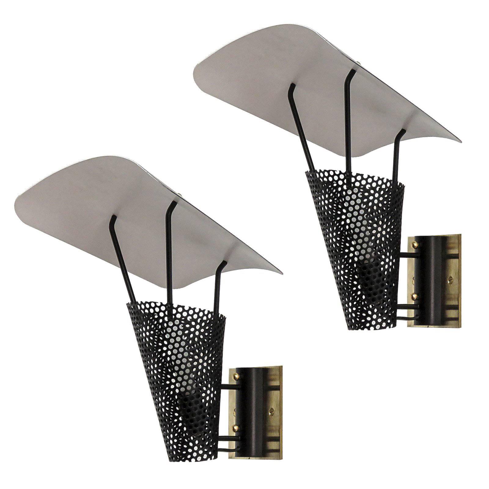 Pair of Jacques Biny Wall Lights For Sale at 1stDibs