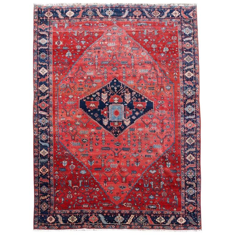 Persian Style Azeri Heriz Rug For Sale at 1stdibs