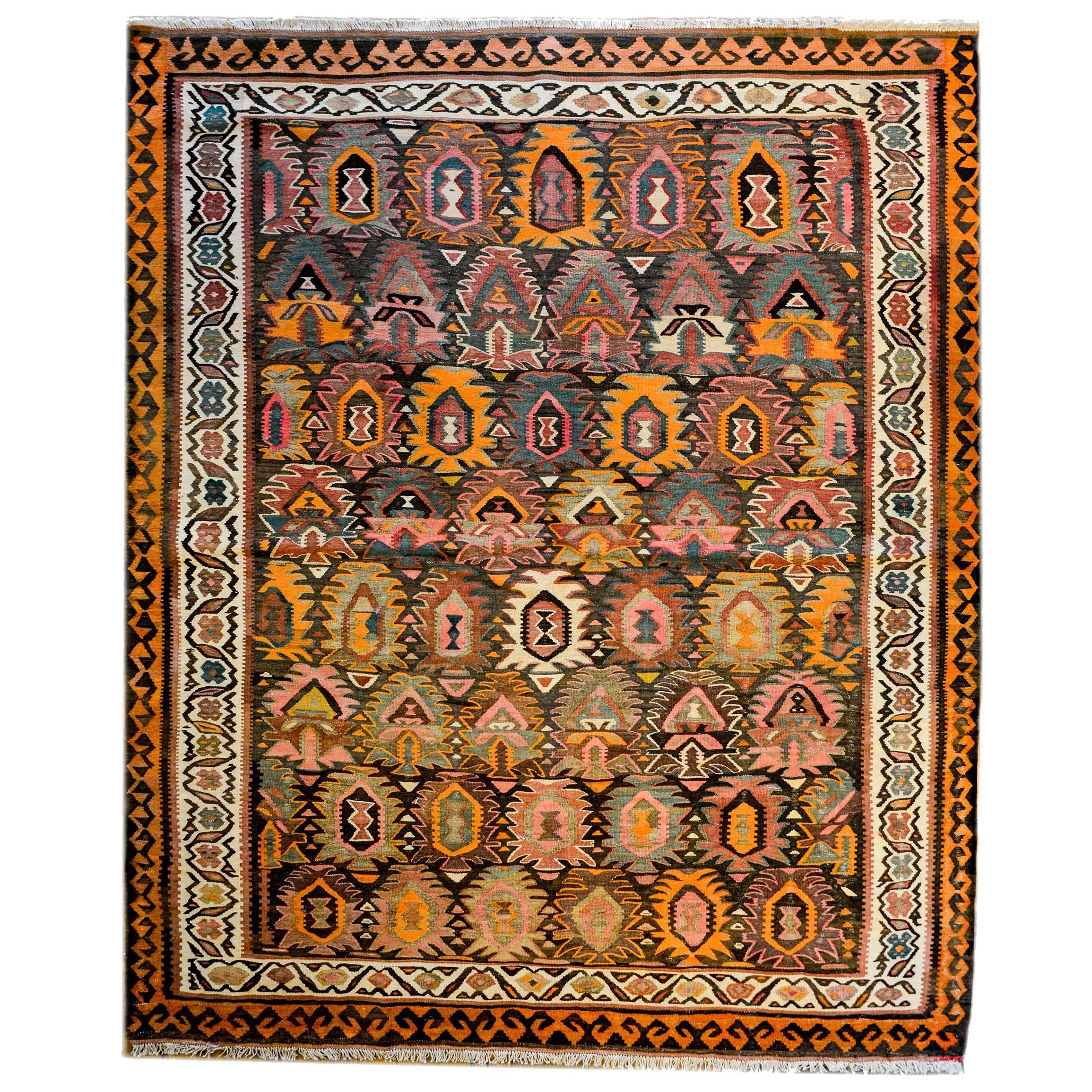1950s Persian Qazvin Rug at 1stDibs | 1950s rug, 1950's rug