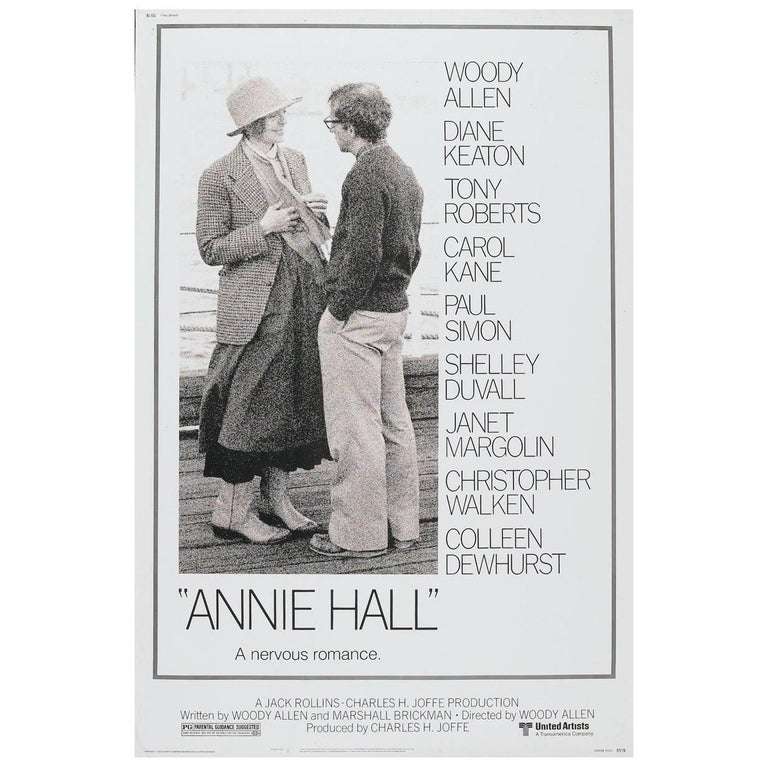 "Annie Hall" Film Poster, 1977 For Sale at 1stDibs