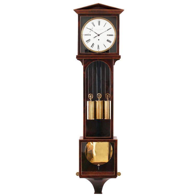 Vienna Regulator "Laterndluhr" by Franz Schieszel, circa 1830 For Sale ...