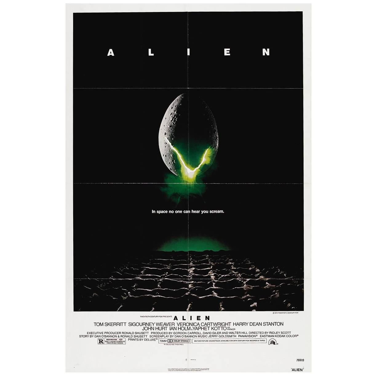 "Alien" Film Poster, 1979 at 1stDibs