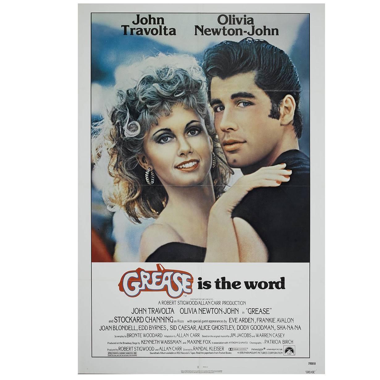 "Grease" Poster, 1978 For Sale at 1stDibs | original grease poster ...