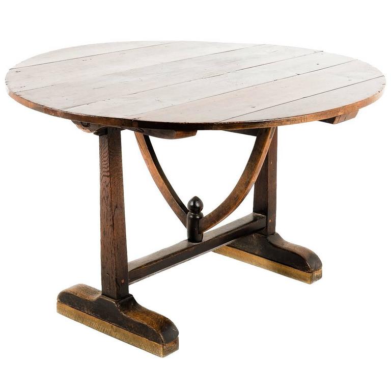 Antique Vintner's Wine Table in Solid Cherry, circa 1800 For Sale at ...