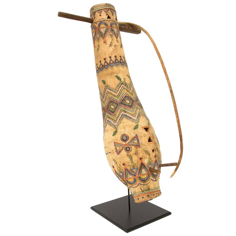 Antique Apache Fiddle by Amos Gustina, Early 20th Century at 1stDibs ...