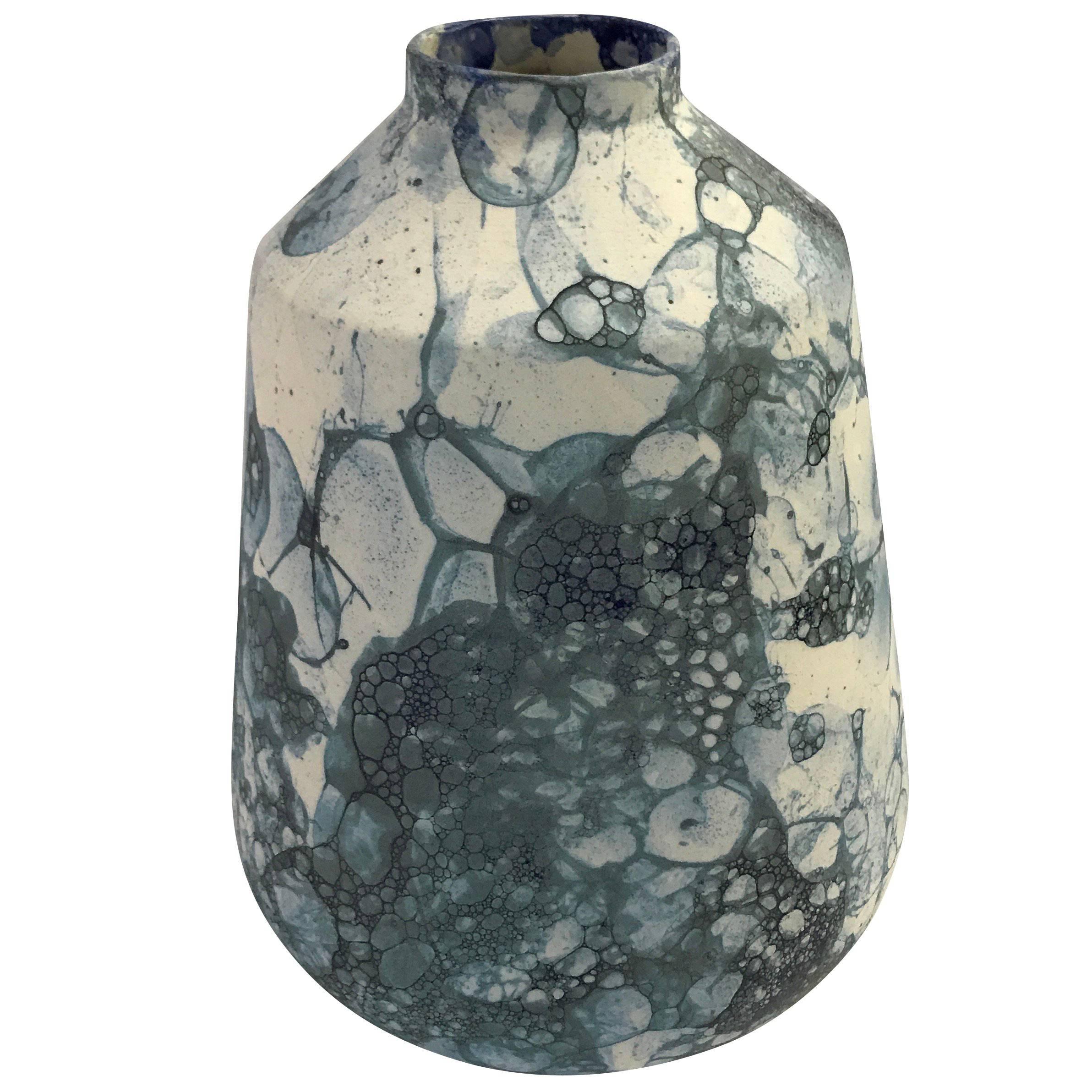 Bubble Design Ceramic Vase, Netherlands, Contemporary at 1stDibs