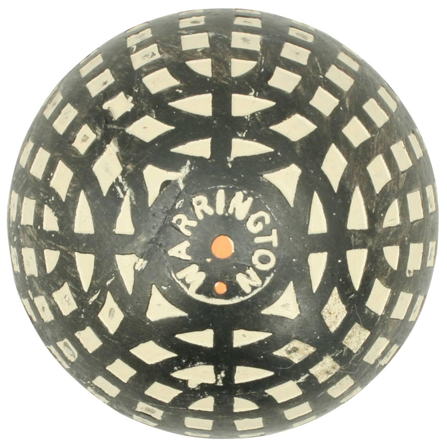 Warrington Pattern Golf Ball at 1stDibs
