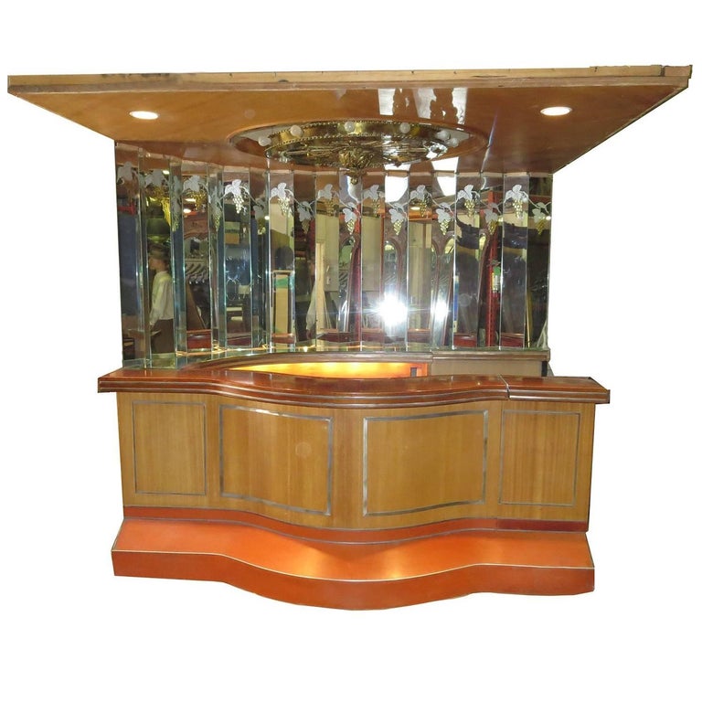 Paul Williams Custom Built Bar from Bel Air California Residence at ...