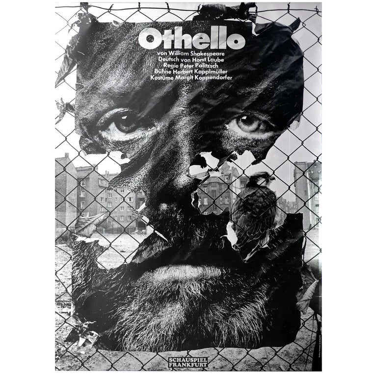 Original First Printing Poster by German Designer Gunter Rambow, 1978 ...