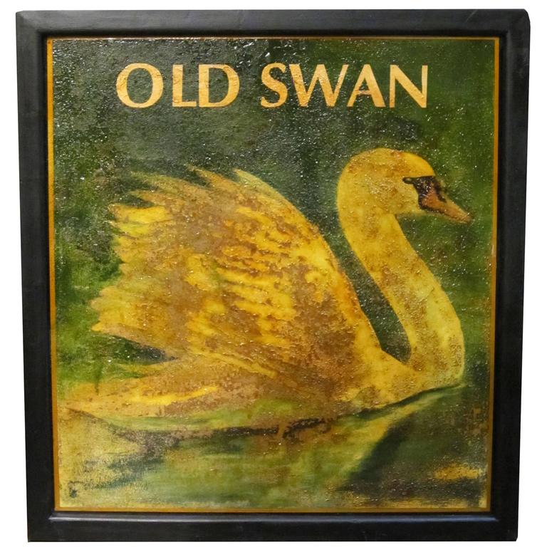 English Pub Sign "Old Swan" at 1stDibs | old pub sign for sale, old ...