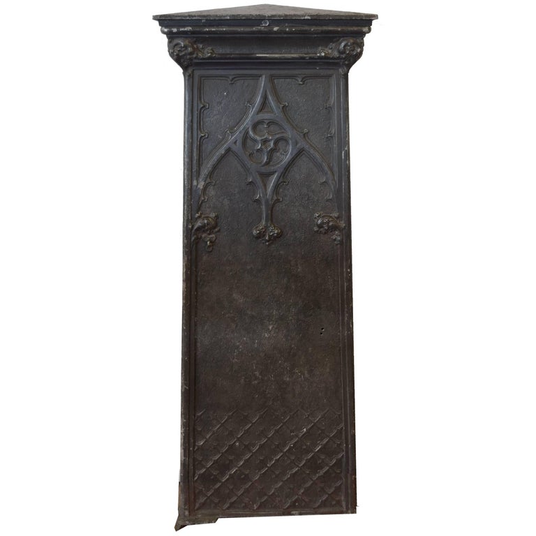 American Cast Aluminum Newel Post For Sale at 1stDibs