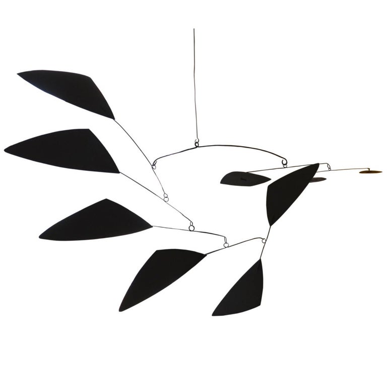 Jim Hunter Black Hanging Metal Mobile, 2017 at 1stDibs