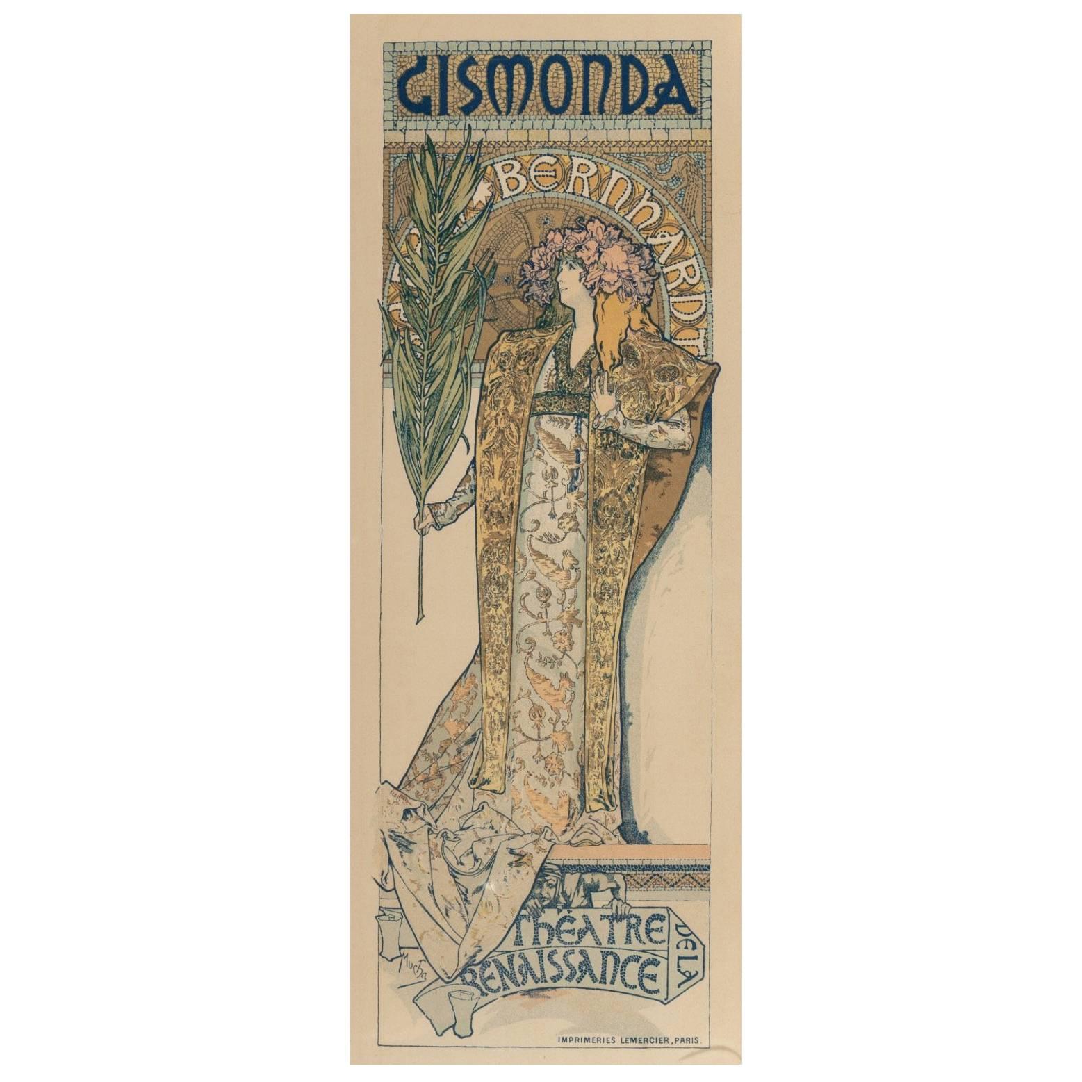 Alphonse Mucha, "Gismonda" from Les Maîtres de l’Affiche at 1stDibs