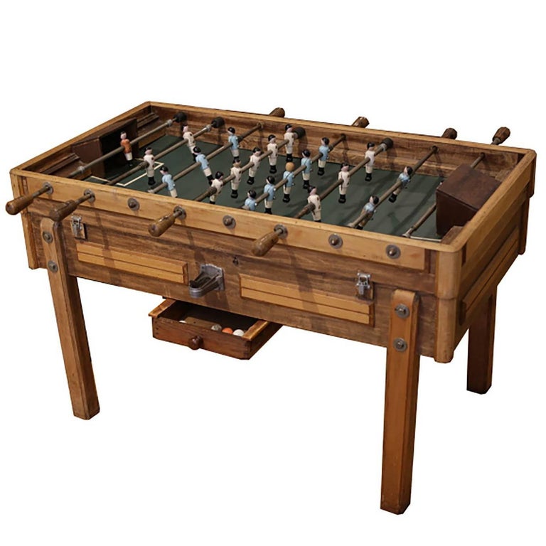 Rare Early 20th Century French Foosball Table, circa 1940s at 1stDibs
