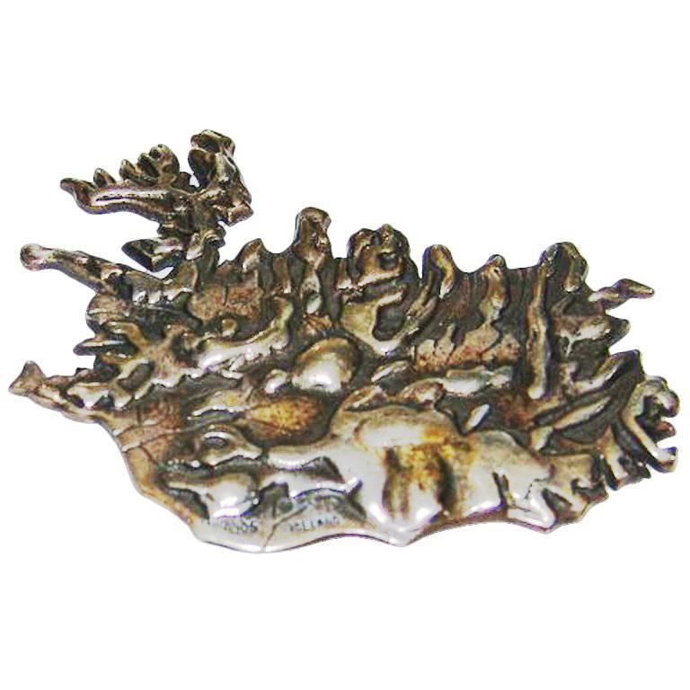 Icelandic Piece of Art in Silver 830, Iceland For Sale at 1stDibs | 830 ...