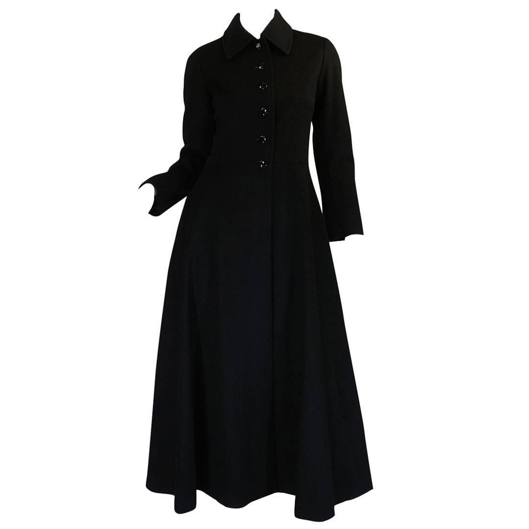 1970s Documented Yves Saint Laurent "Coachman" Coat at 1stDibs ...