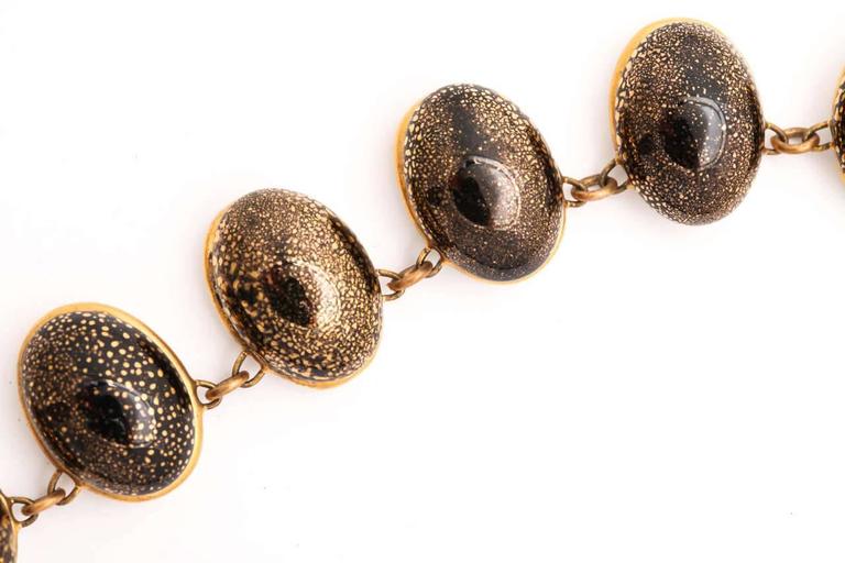 Vintage Denise Gatard Black ''Crystal'' Collier at 1stDibs