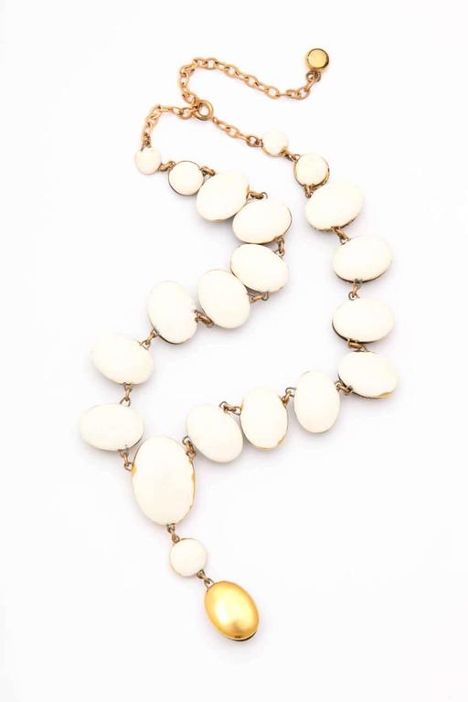 Vintage Denise Gatard Black 'Crystal' Collier at 1stDibs