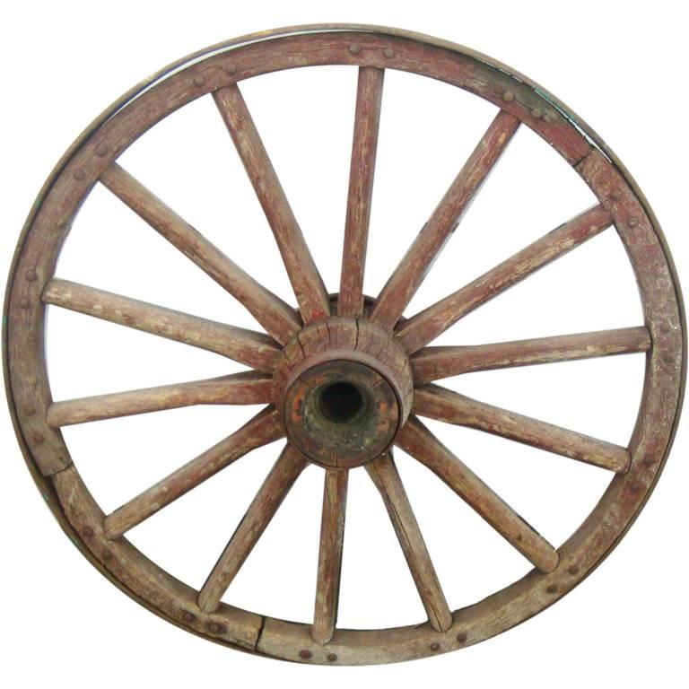 Serie of 2 Wagon wheels. at 1stDibs