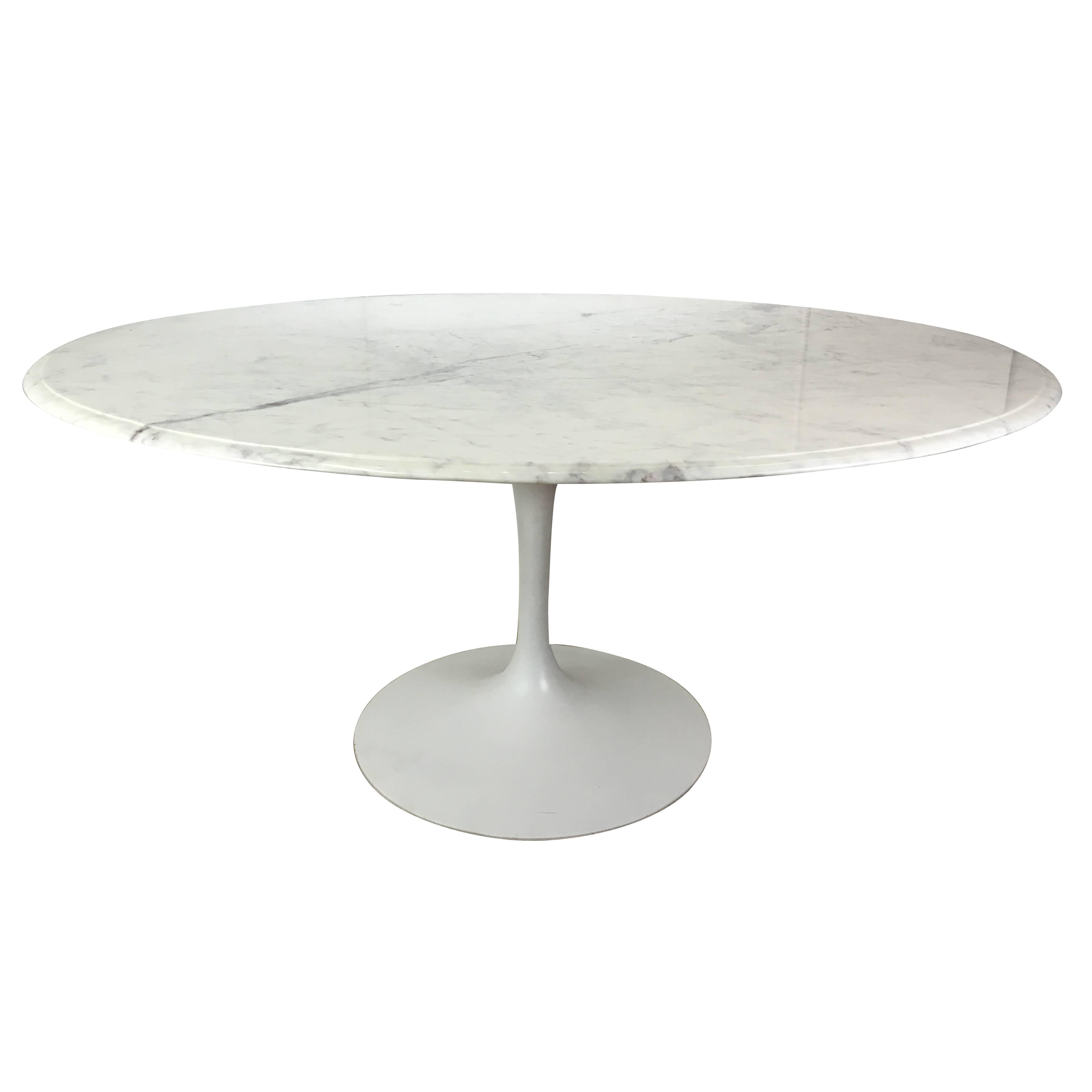 Italian Marble-Top Tulip Dining Table at 1stDibs | italian marble tulip ...