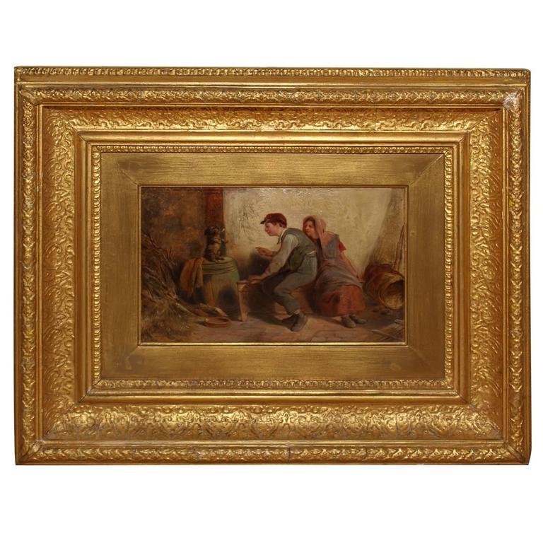 Oil by Frederick Weekes at 1stDibs