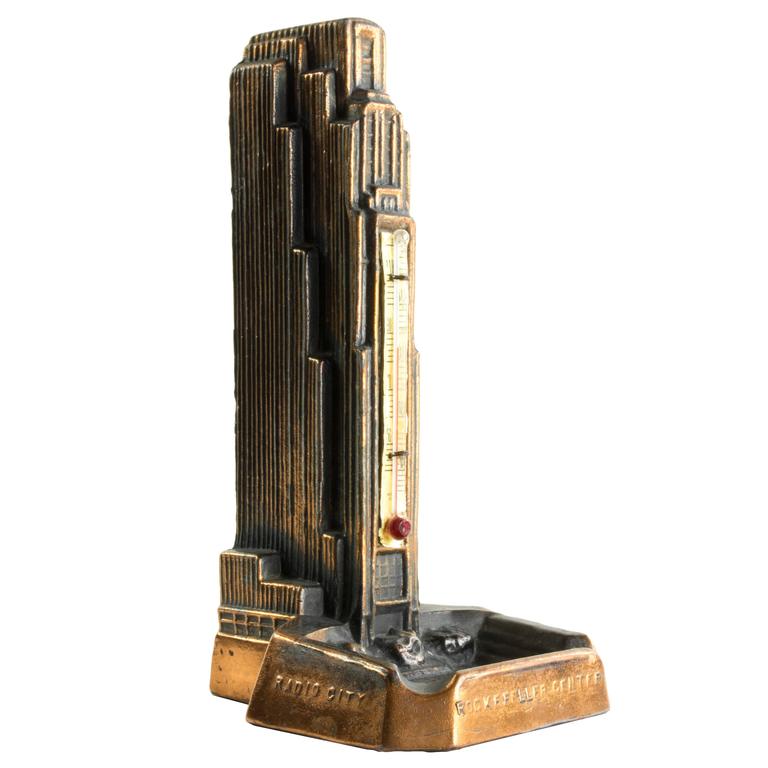 RCA Building, New York - c. 1960 architectural souvenir For Sale at 1stDibs
