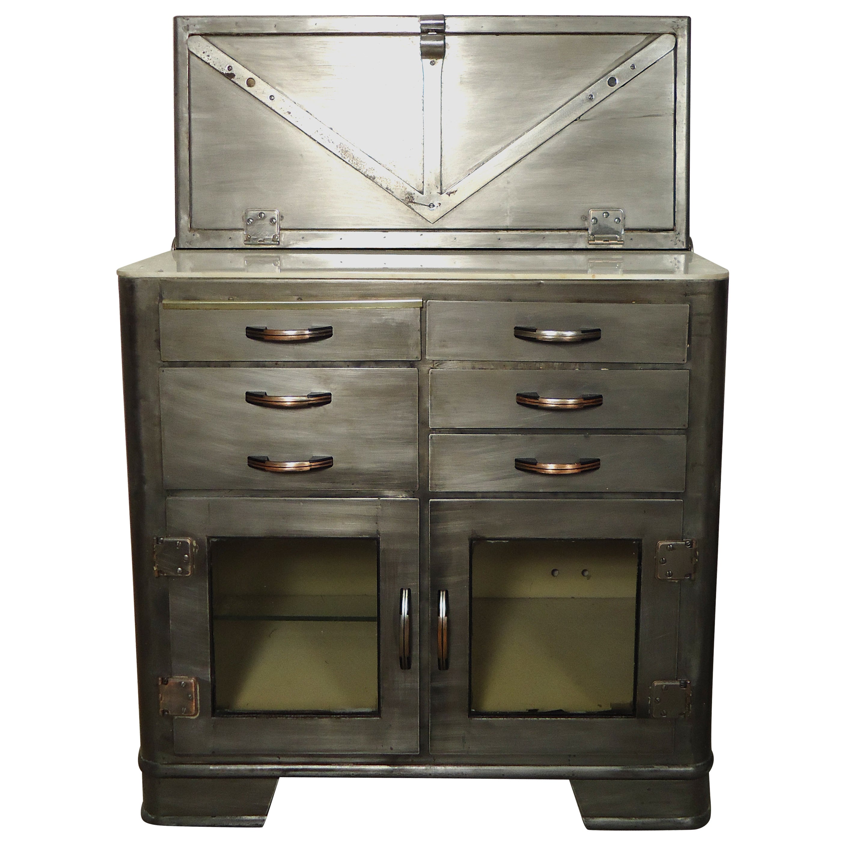 Cole Steel Vintage Flat File Cabinet at 1stDibs
